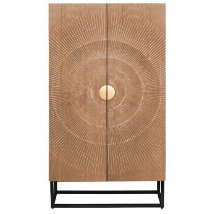 Carved wood cabinet - Madeira - Kare Design