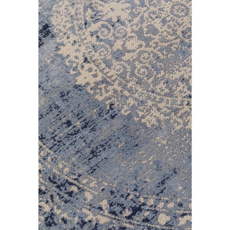 Round blue oriental rug - Laury - Kare Design